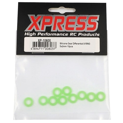 Silicone Gear Differential X-RING 5x2mm 10pcs For Execute Xpresso Grip – Speedy RC