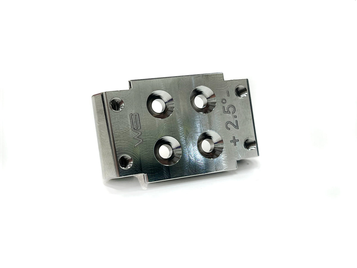 B7 - HD 316 Stainless Steel 2.5° Front Bulkhead – Speedy RC