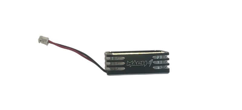 Mach-1 Aluminium Frame ESC Fan 25MM BLACK SILVER – Speedy RC