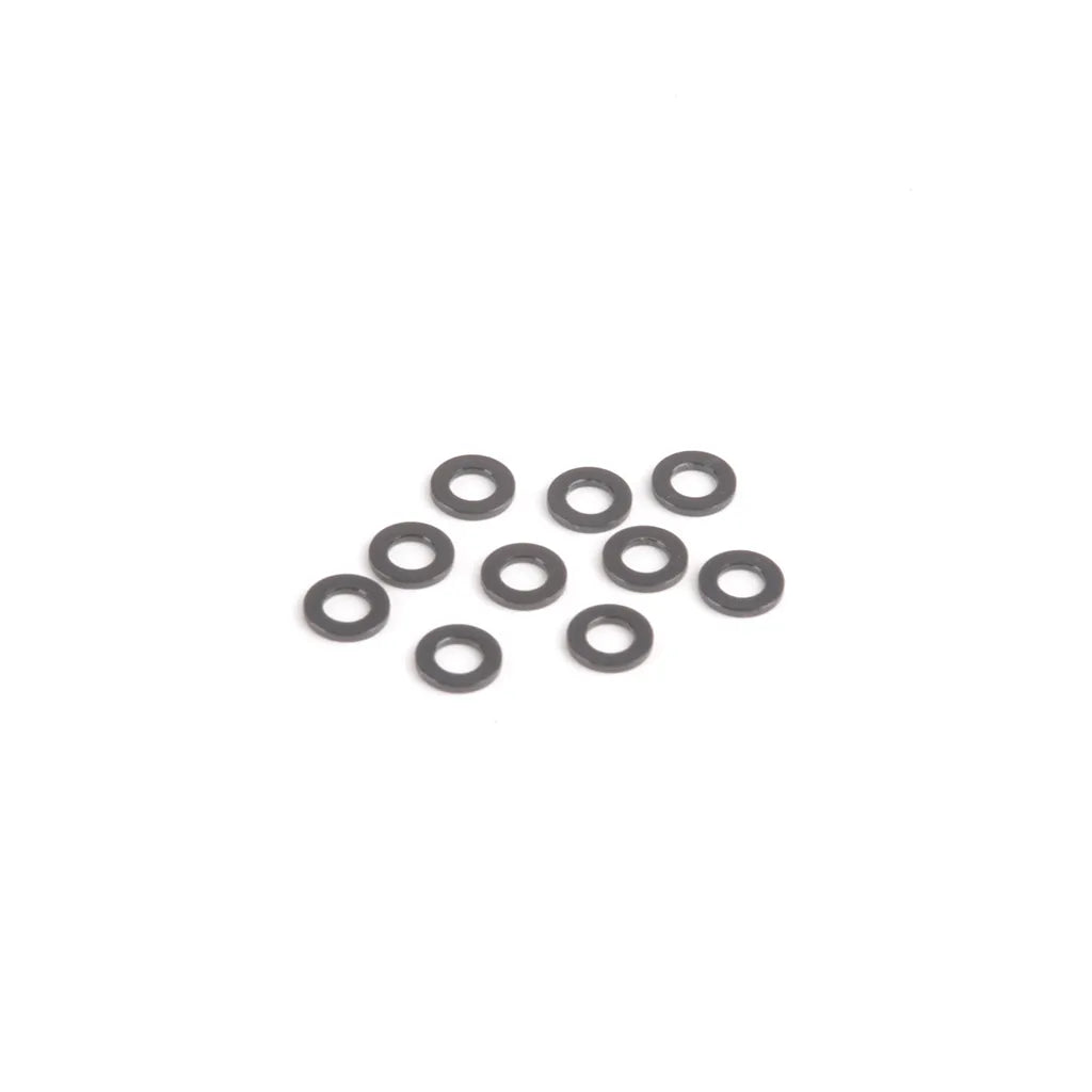 M3 Black Alloy Washers 0.75mm (pk10) – Speedy RC