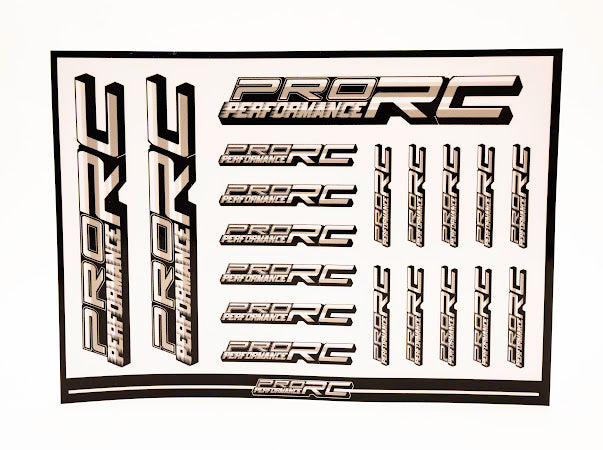 Pro Performance RC Sticker / Decal Sheet – Speedy RC