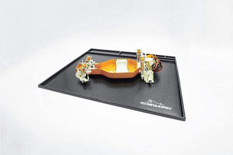 Assembly Tray / Cleaning Tray 550*450mm Black (1/10 Buggy & Onroad ...