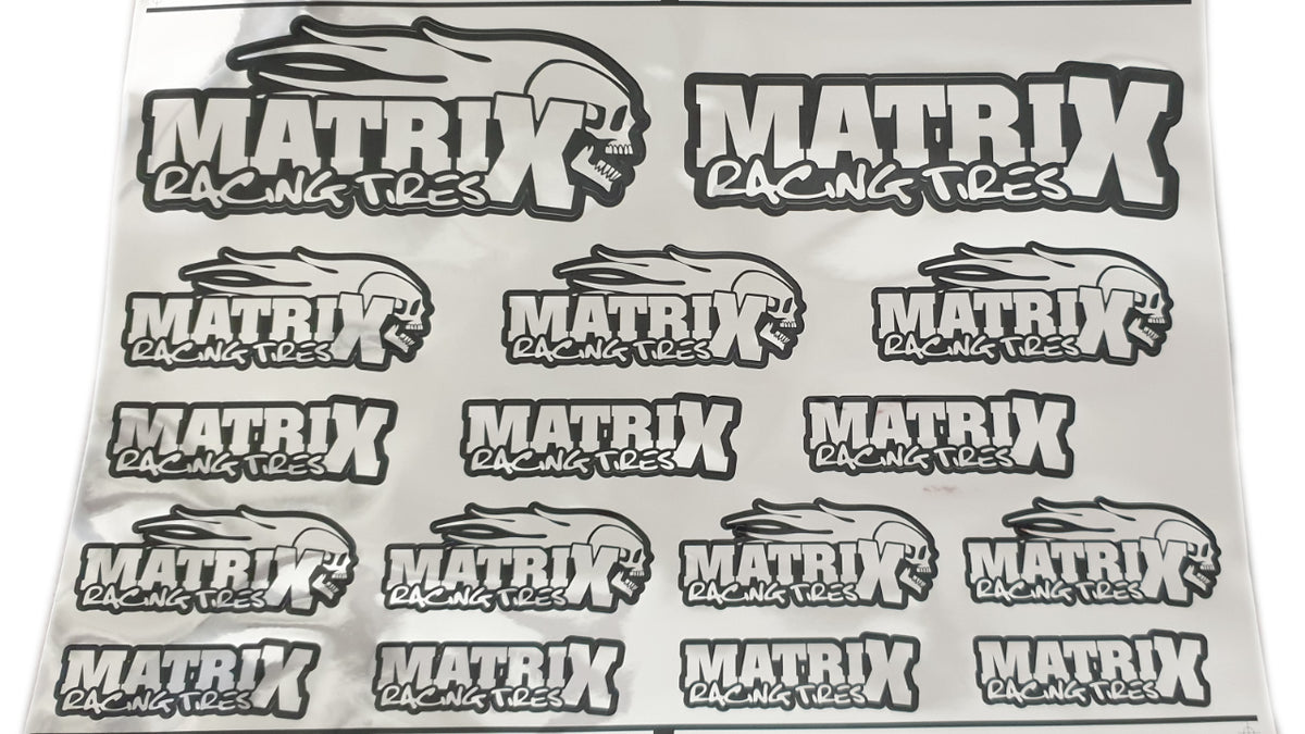 Matrix Racing Tires Chrome Decal Sheet – Speedy RC